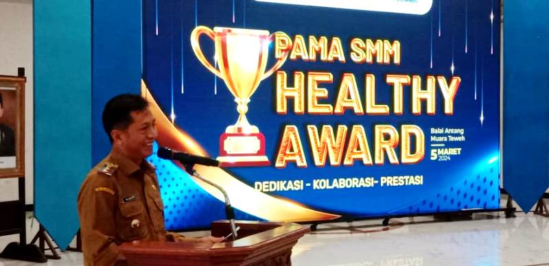 Pj Bupati Barut Hadiri Acara Pama SMM Healthy Award 2024 - Sinar Kalteng Pj Bupati Barut Hadiri Acara Pama SMM Healthy Award 2024 - Sinar Kalteng